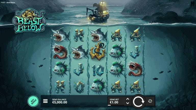 Beast Below Slot Machine | Jogue Grátis | Online Casinos Portugal